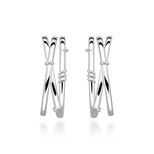 STEFAN TIRON Nyxara Silva Earing - Silver