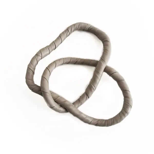 WAIWAI Neutrals Loop Wall Sculpture - Beige