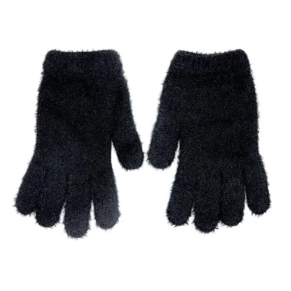 MAISON BOGOMIL Feather-knit Gloves - Black