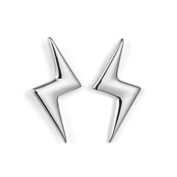 TOOLALLY Bubble Bolt Earrings Sterling - Silver