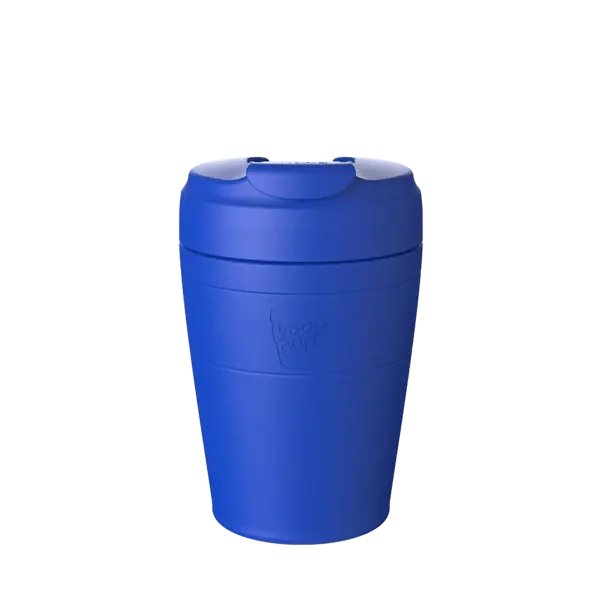 KEEPCUP Commuter Travel Mug With Flip Lid 12oz/340ml Reusable Coffee Cup Electric - Blue