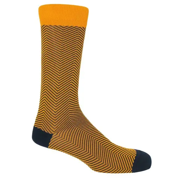 PEPER HAROW - MADE IN ENGLAND Lux Taylor ’s Socks - Yellow