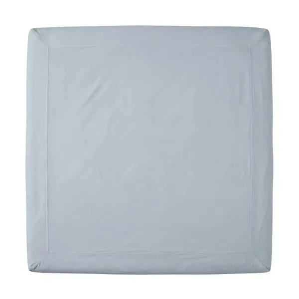 PURE PARIMA Purefect Fit Adjustable Sateen Fitted Sheet -icy - Blue