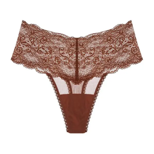 JOURNELLE Victoire Tous Les Jour Thong Cannelle - Brown