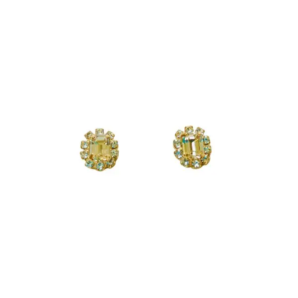 THE PINK REEF Petite Stud In Honey - Gold