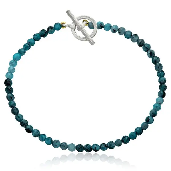 CARTOGRAPHY For Joni Sapphire Faceted Beaded Bracelet - Blue