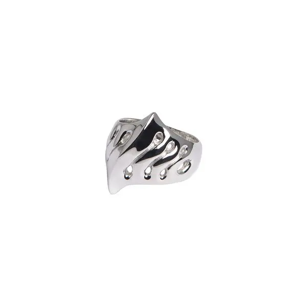 LUNA DELPHINE Blade Ring One - Silver