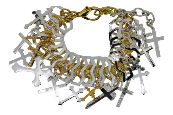 VICKISARGE Gold / Black / Silver The Judas Bracelet - Gold/black/silver