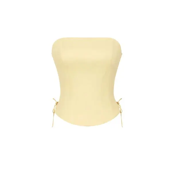 ELSAVA Milky Corset - Yellow