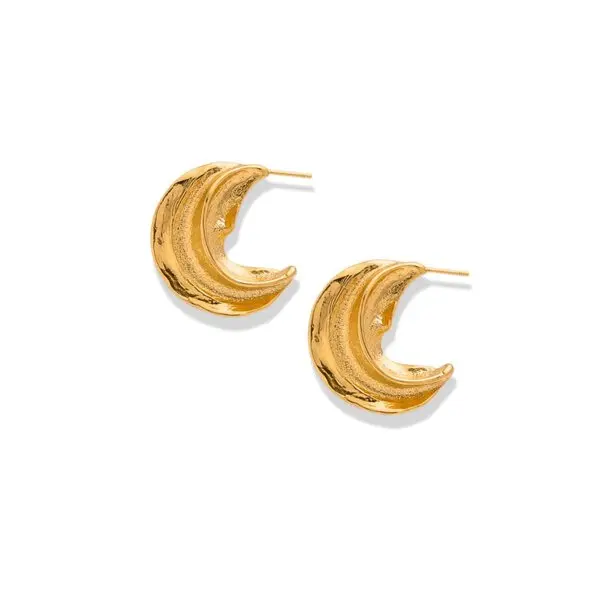 JAREDJAMIN Cressida Hoop Earrings - Gold