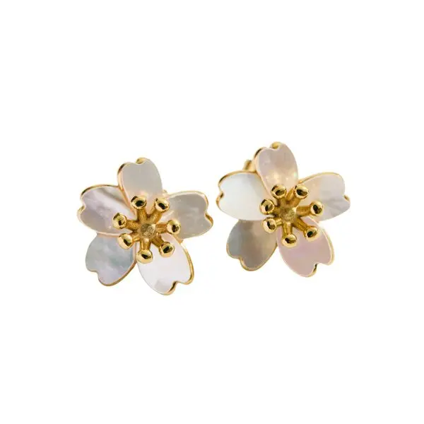 MULGARO Caelia Earrings - White