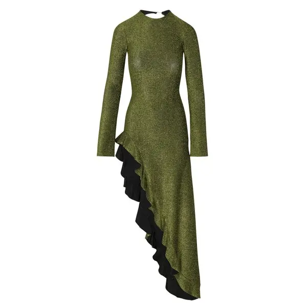 DELFI COLLECTIVE Rosalia /neon Dress - Black