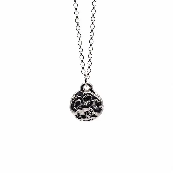 MOCA JEWELLERY Moon Necklace Sterling - Silver