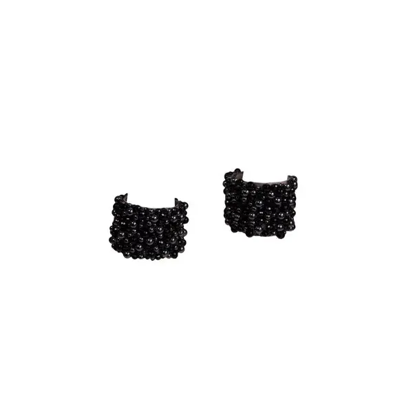 JANE GALA Black / Grey Black Onyx & Hematite Bracelets - Black/grey