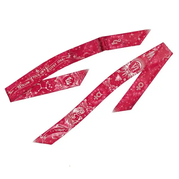 SILK&SOUL Virgo Zodiac Twilly - Red