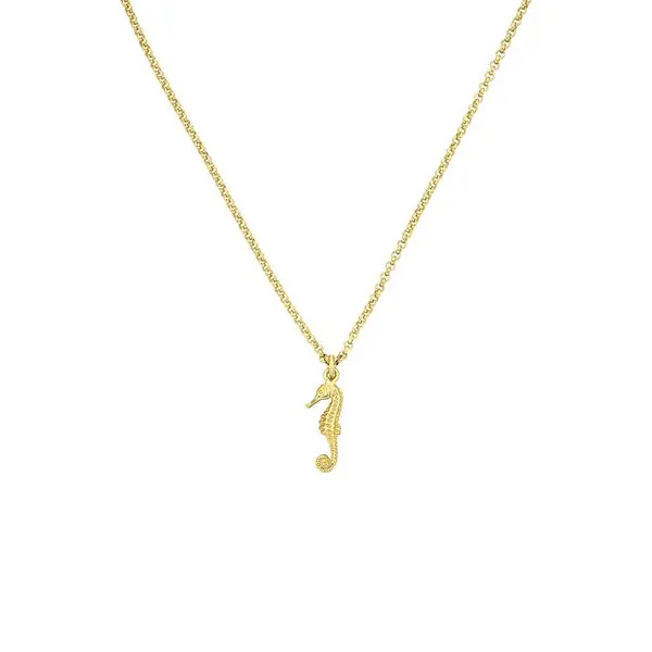 ZOË & MORGAN Seahorse Necklace Vermeil - Gold