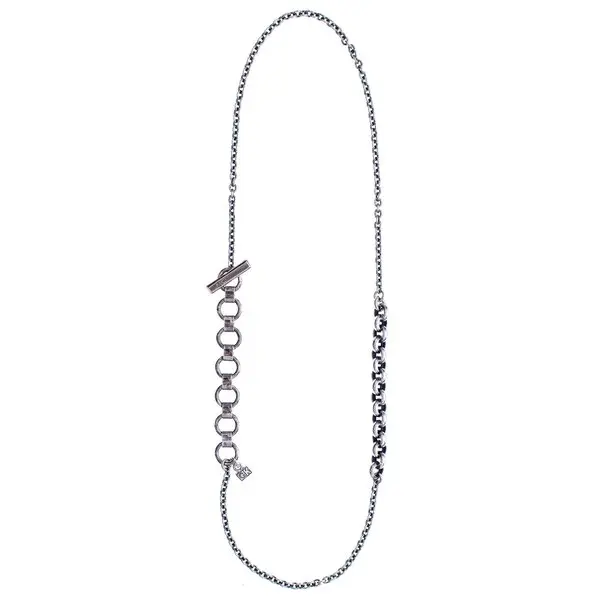 GEM KINGDOM Sterling Link Chain Metroplis F - Silver