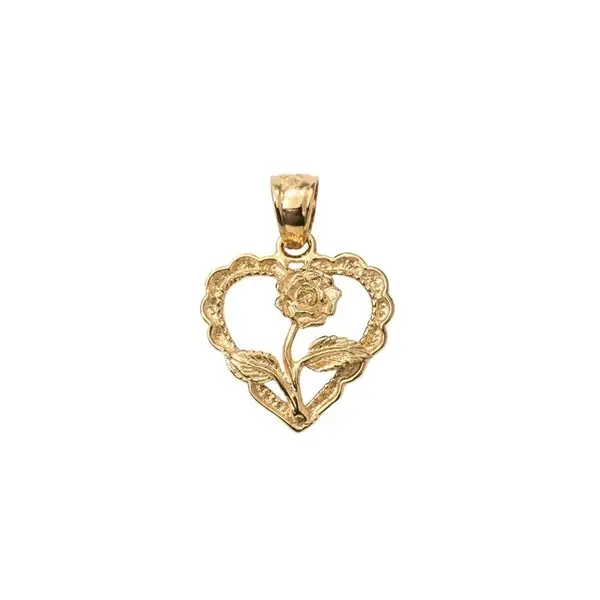 Öugie The Rosette Heart Pendant