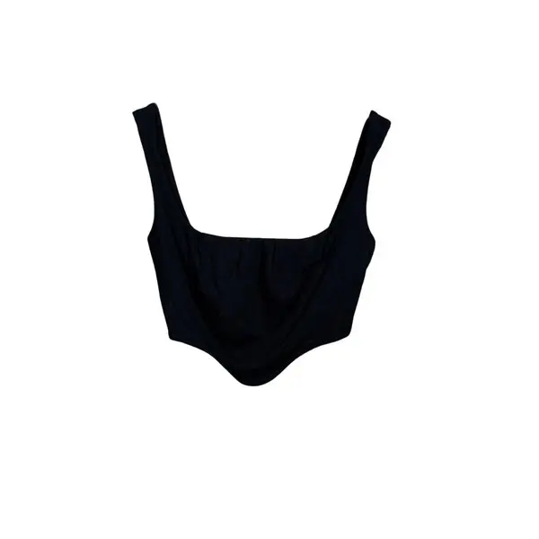 AMORTIZIA Thirty-three Top Comfort Stretch Top - Black