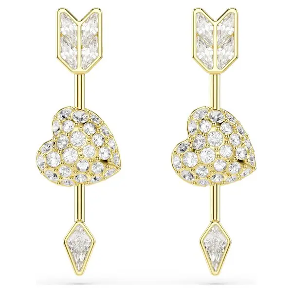 SWAROVSKI Idyllia Drop Earrings - White