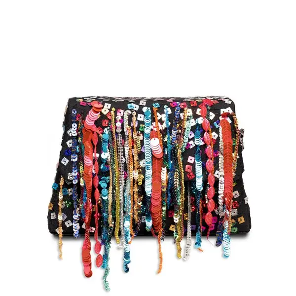 SIMITRI Disco Tassel Trapezee Bag