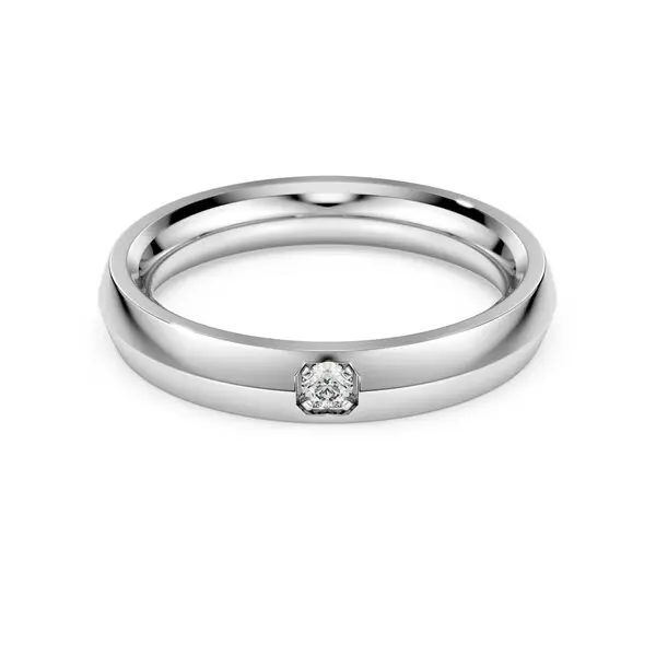 SWAROVSKI 18k Gold Diamond Eternity Ring - White