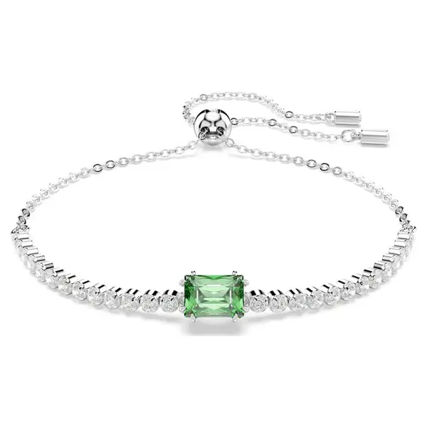 SWAROVSKI Matrix Tennis Bracelet With Zirconia - Green