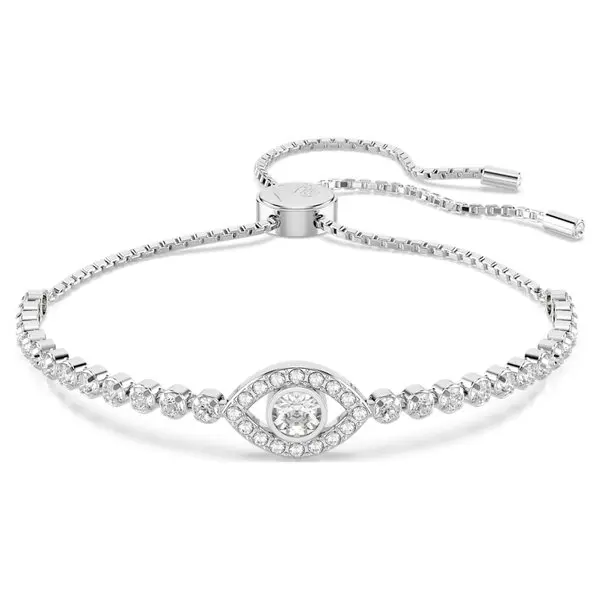 SWAROVSKI Matrix Tennis Bracelet With Zirconia - White