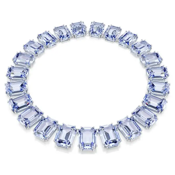 SWAROVSKI Millenia Necklace With Octagon-cut Crystals - Blue