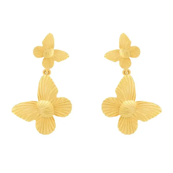 MARCIA MORAN Fauna Earrings - Gold