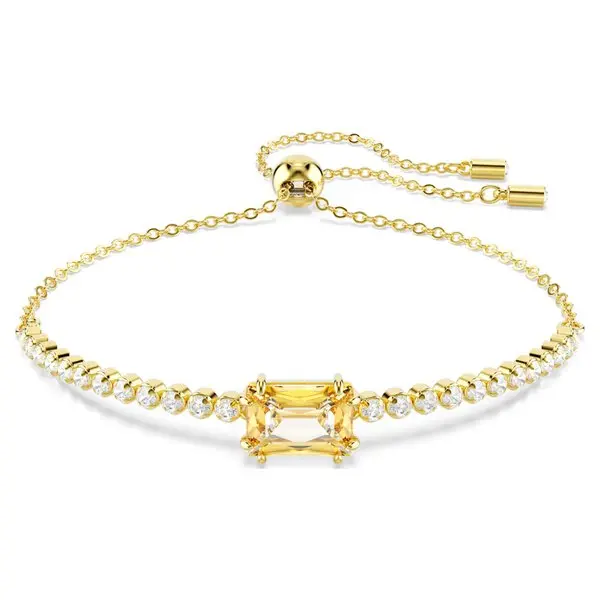 SWAROVSKI Matrix Tennis Bracelet - Brown