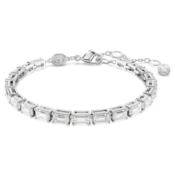 SWAROVSKI Matrix Tennis Bracelet - White