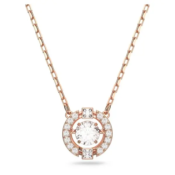 SWAROVSKI Una Necklace With Crystal - White