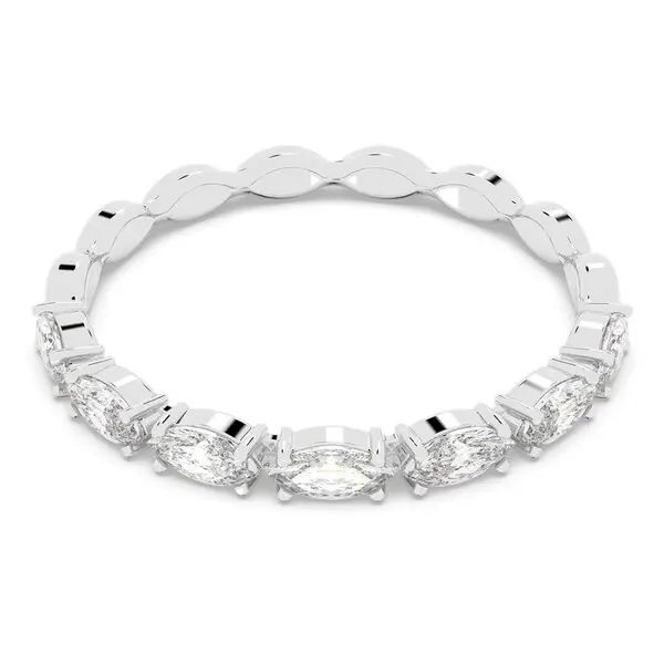 SWAROVSKI Matrix Pear-cut Crystal Ring - White