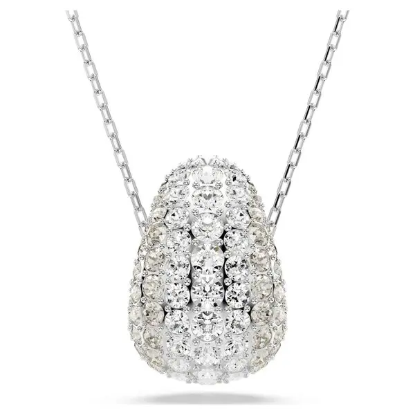 SWAROVSKI Sublima Pendant Necklace With Crystals - White