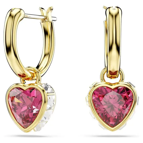 SWAROVSKI Chroma Drop Earrings - Red