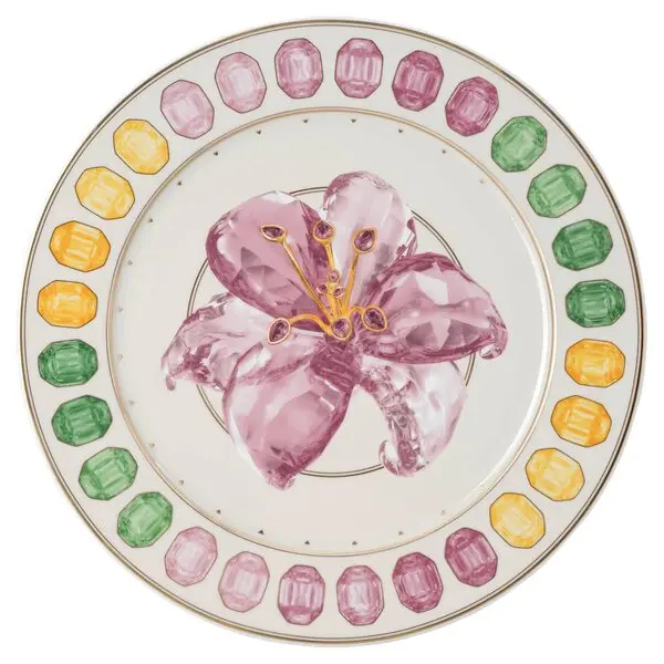 SWAROVSKI Idyllia Service Plate - Multicoloured