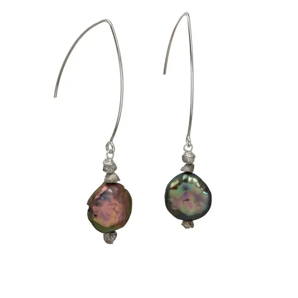 AMONTA Veil & Ash Earrings - Silver
