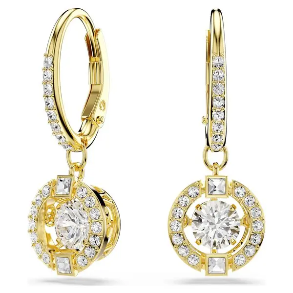 SWAROVSKI Una Angelic Drop Earrings - White
