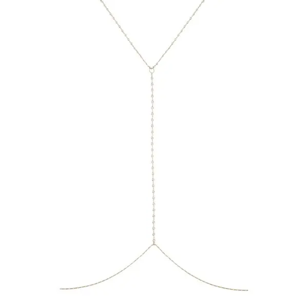 LYA SOUL JEWELRY Neutrals Duo Body Chain - Gold