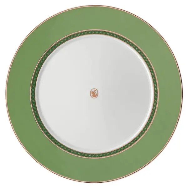 SWAROVSKI Signum Dinner Plate - Green