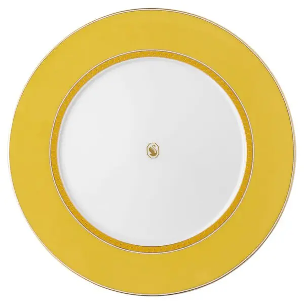 SWAROVSKI Signum Dinner Plate - Yellow