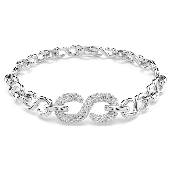 SWAROVSKI Dextera Bracelet With And Clear Crystals - White