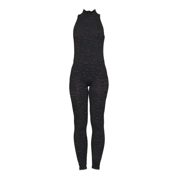 MONOSUIT Seamless High Neck Sleeveless Full Eco Bodysuit Americana