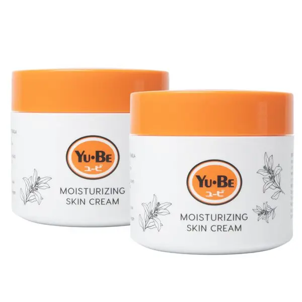 YU-BE, INC. Moisturizing Skin Cream Jar Duo - Orange