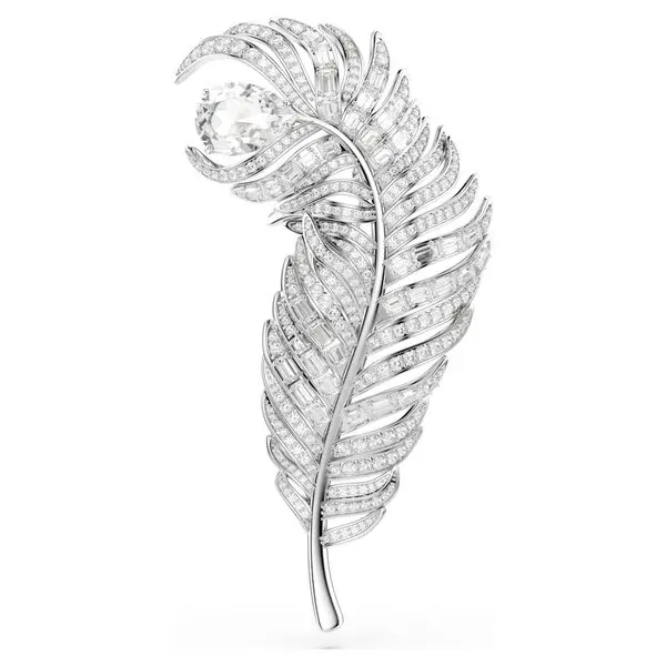 SWAROVSKI Vienna Brooch - White