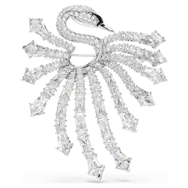SWAROVSKI Vienna Brooch - White