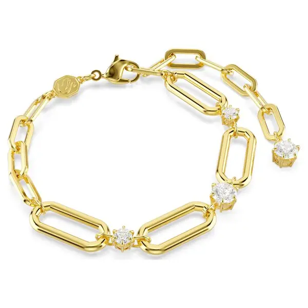 SWAROVSKI Constella Bracelet With Gold Finish And Zirconia - White
