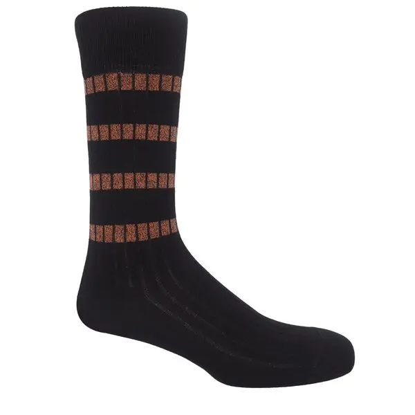 PEPER HAROW - MADE IN ENGLAND Old School ’s Socks - Black