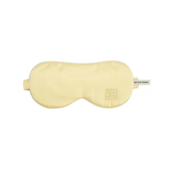 Not Just Pajama Timeless Collection Sleep Mask - Yellow